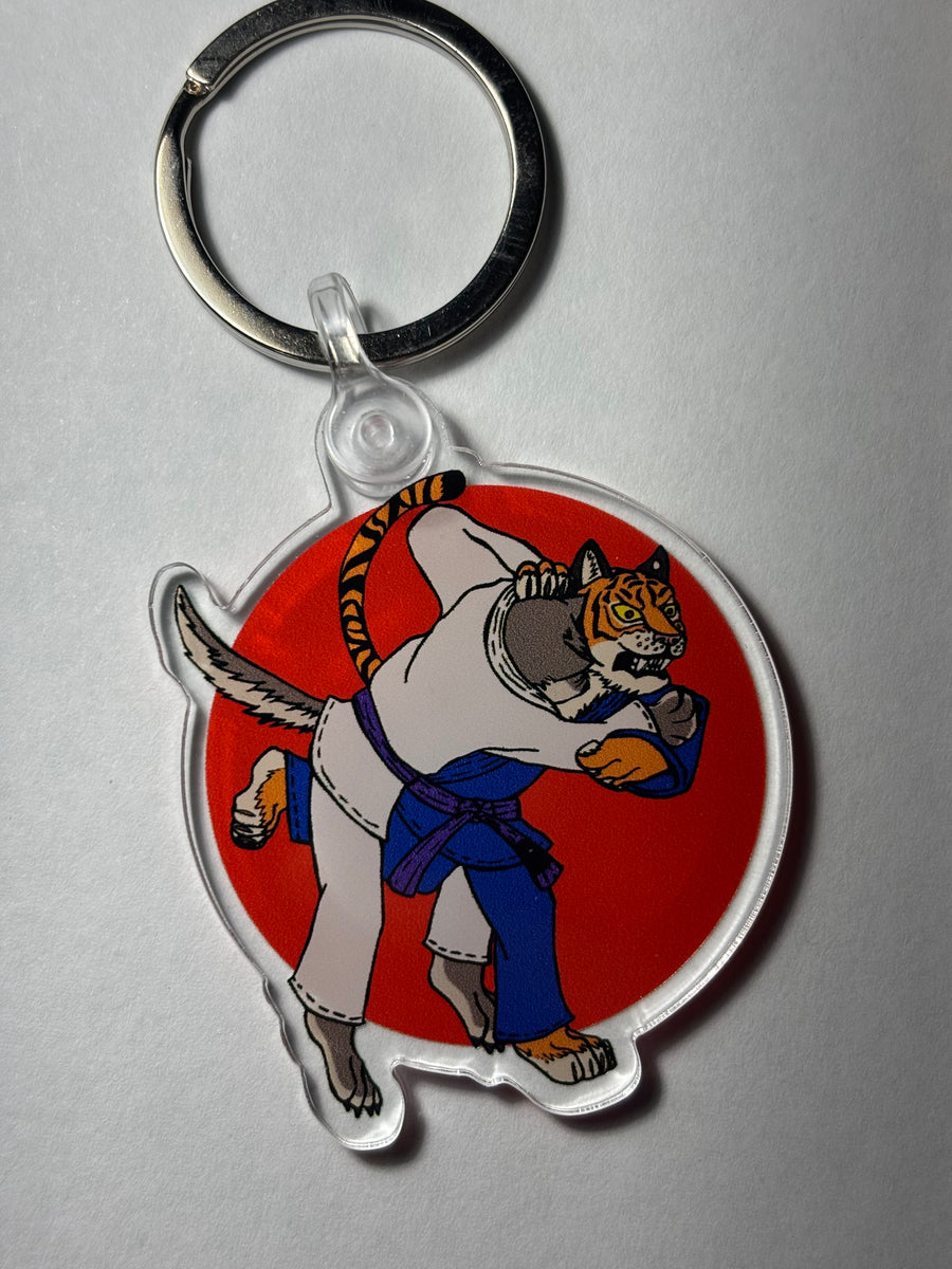 Uchimata Tiger Keychain – Alpha Raptor Industries